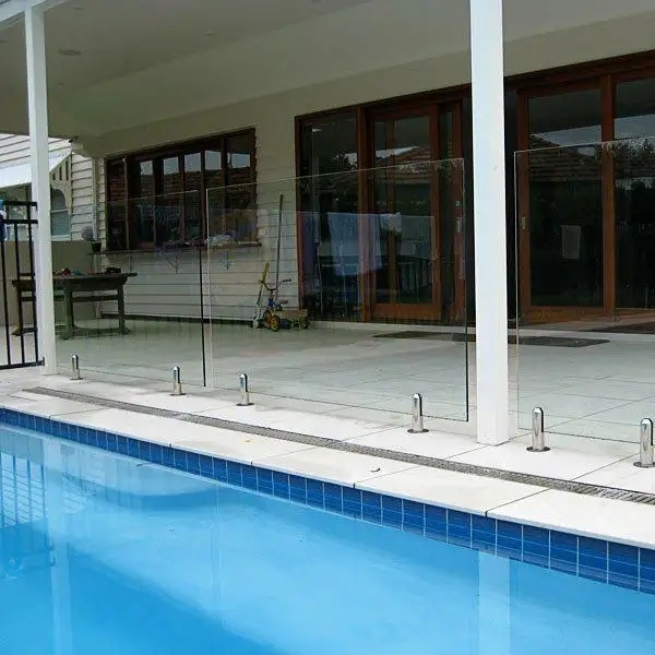 Frameless Surface Railing Balustrade Swimming Pool Fence Stainless ...