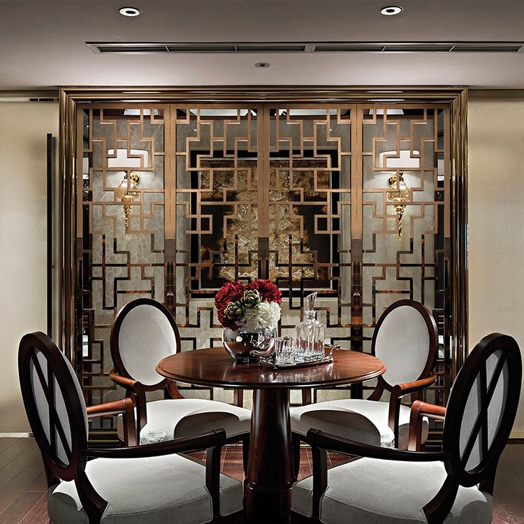 Interior Door Screen Stainless Steel Room Divider Partition ...